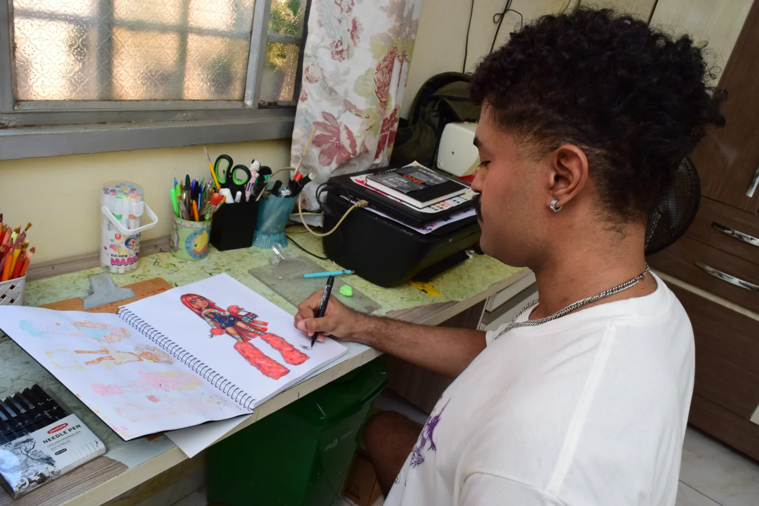 Ilustrador roraimense desenha os filhos de personagens brasileiros como ...