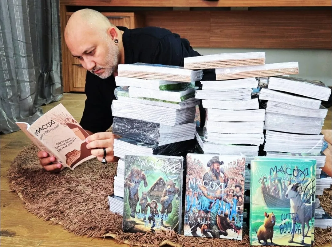 Escritor lança ‘Macuxi: Contos do Multiverso’ neste sábado, 12