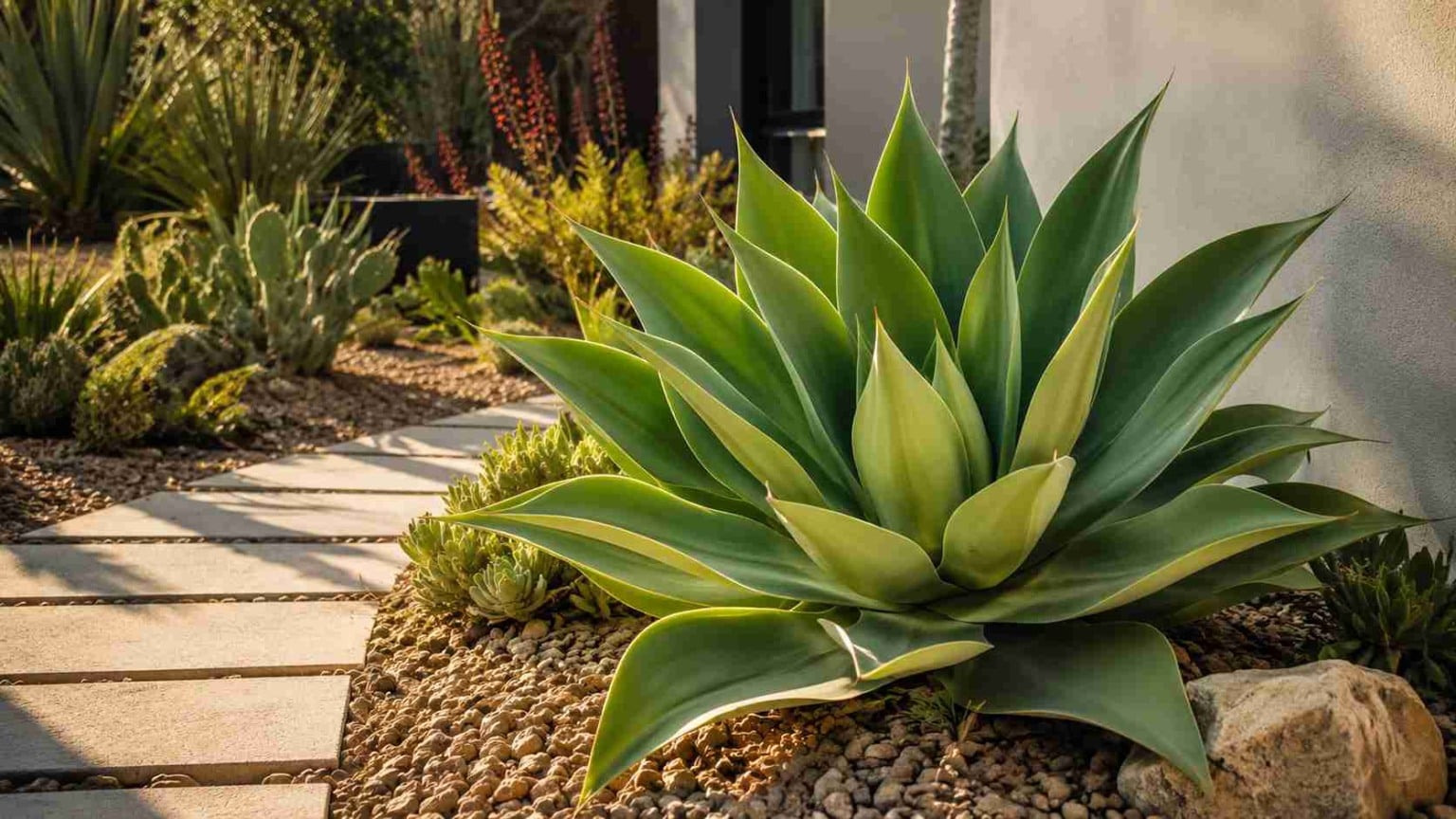 Agave-Atenuata: A planta escultural sem espinhos agressivos que domina ...